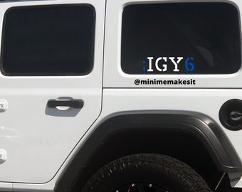 Police Igy6 Decal - Etsy
