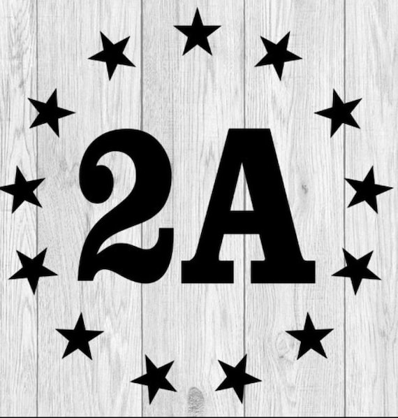 2nd Amendment Decal//13 Stars Decal//betsy Ross Decal// | Etsy