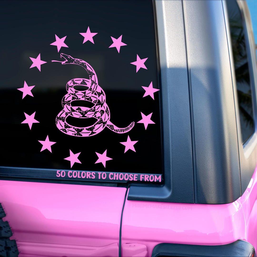 1776 Betsy Ross Vinyl Decal, Patriotic Decal, Gadsden Flag Decal - Etsy