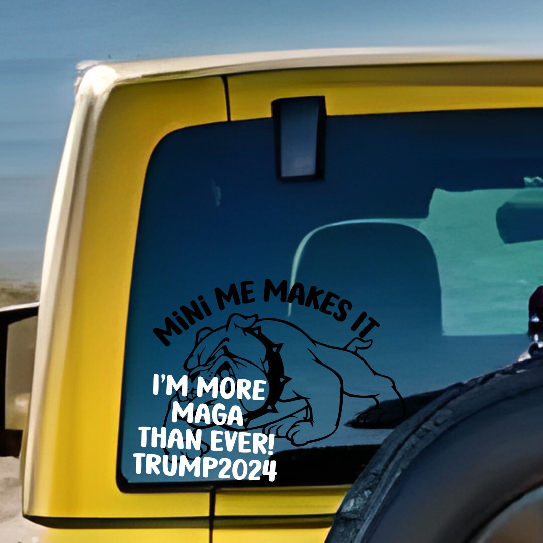 I Am More MAGA Now Than Ever Decal, Republican Decal, FJB, President ...