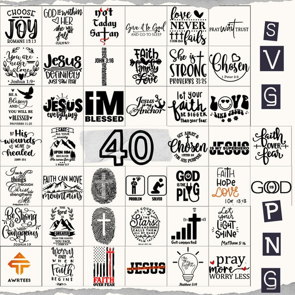 Religious Svg - Etsy