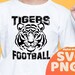 Tiger Mascot Svg, Tigers Football Svg, School Mascot Svg Tiger Head Svg ...