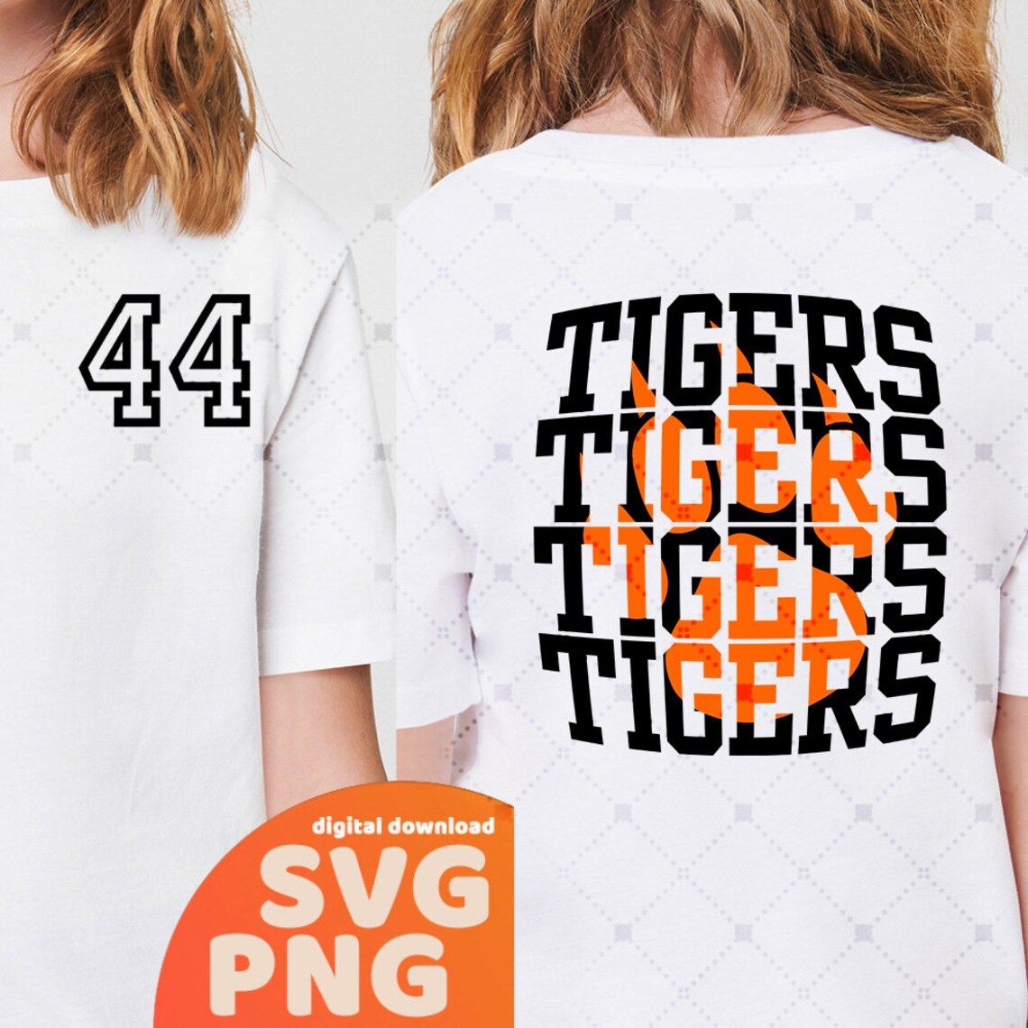 Tigers Stacked Paw SVG, Tigers Mascot Svg, Tigers Svg, Tigers Paw Svg, Stacked Tigers Svg,tigers ...