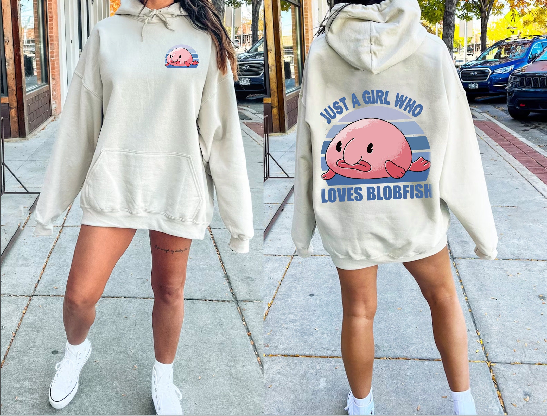 Blobfish Lovers Sweet Animals for Girls SVG, Just a Girl Who Loves ...
