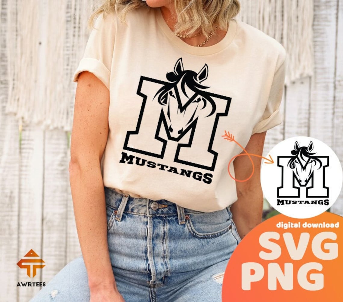 Mustangs Svg + Numbers, Mustang Svg, Mustangs Png, Cricut Designs ...