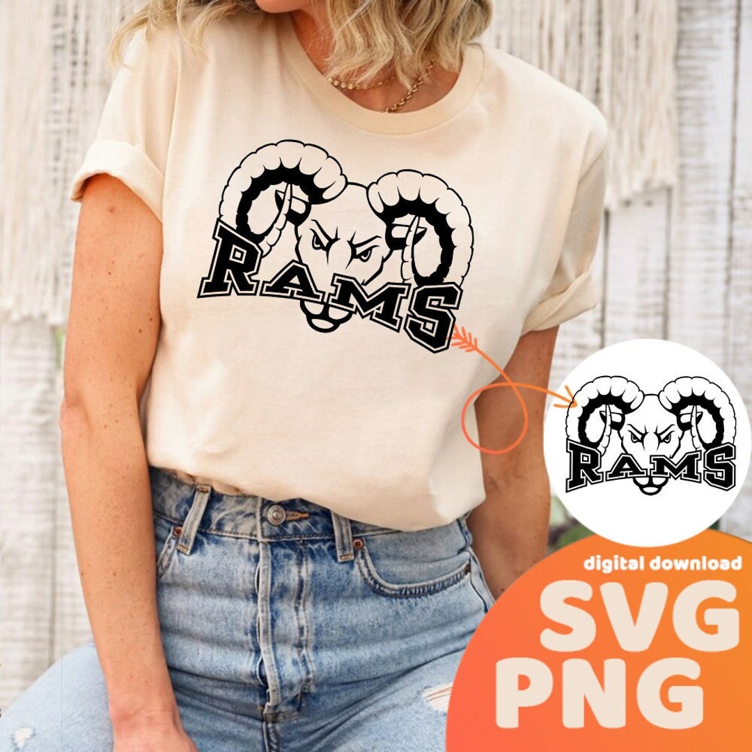 Rams Svg + Numbers, Rams Svg, Svg, School Pride, Rams Mascot Svg, Rams ...