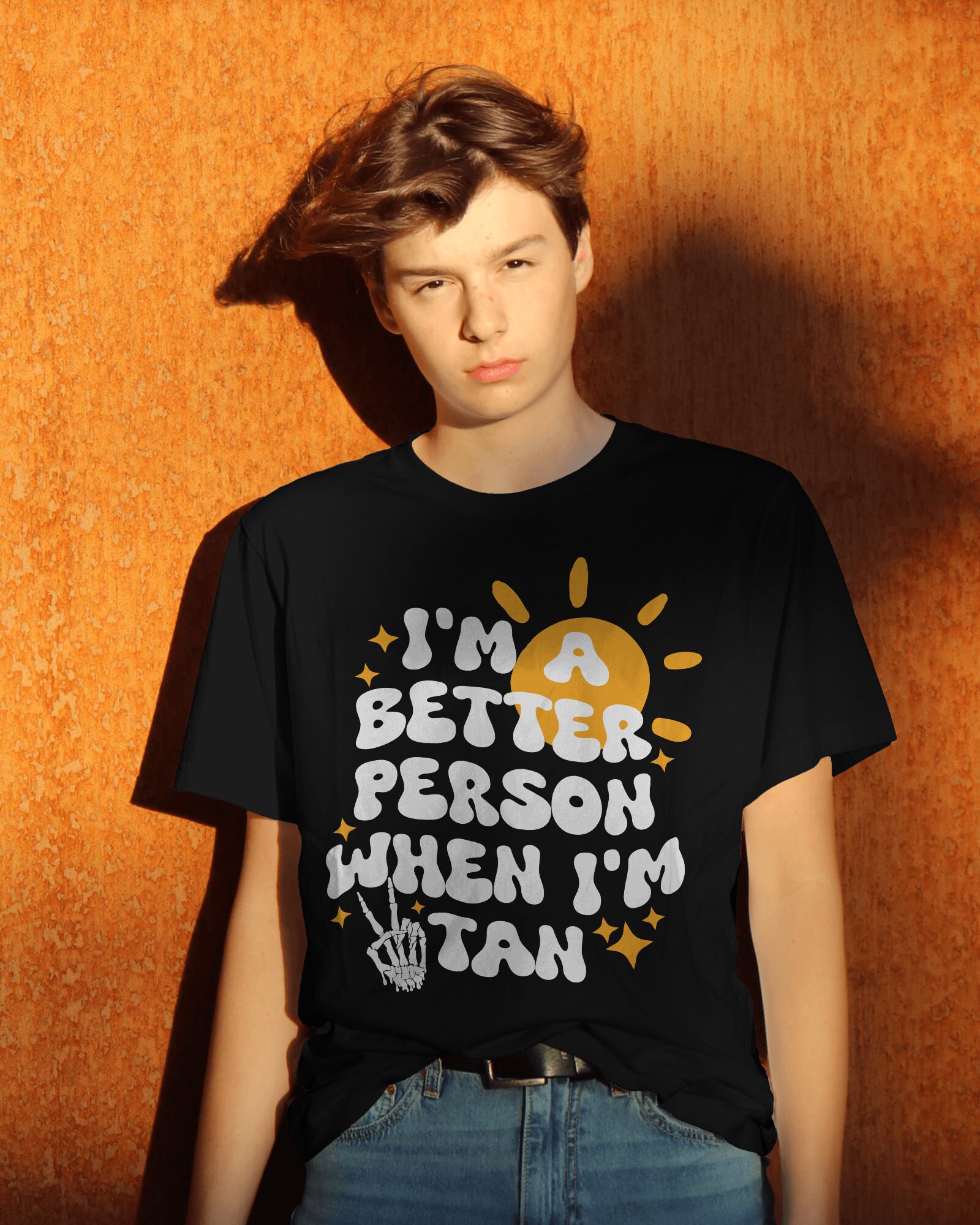 I'm a Better Person When I'm Tan SVG, Trendy Svg, Trendy Png, Summer Svg, Summer Png, Tan Svg ...