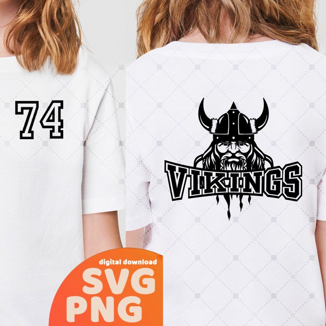 Vikings Svg + Numbers, Vikings Mom Svg, Svg Sport Mascot, School Pride ...