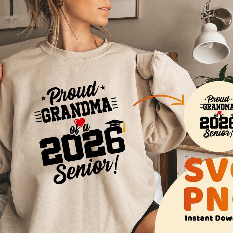 Senior Grandma Class 2026 - Etsy