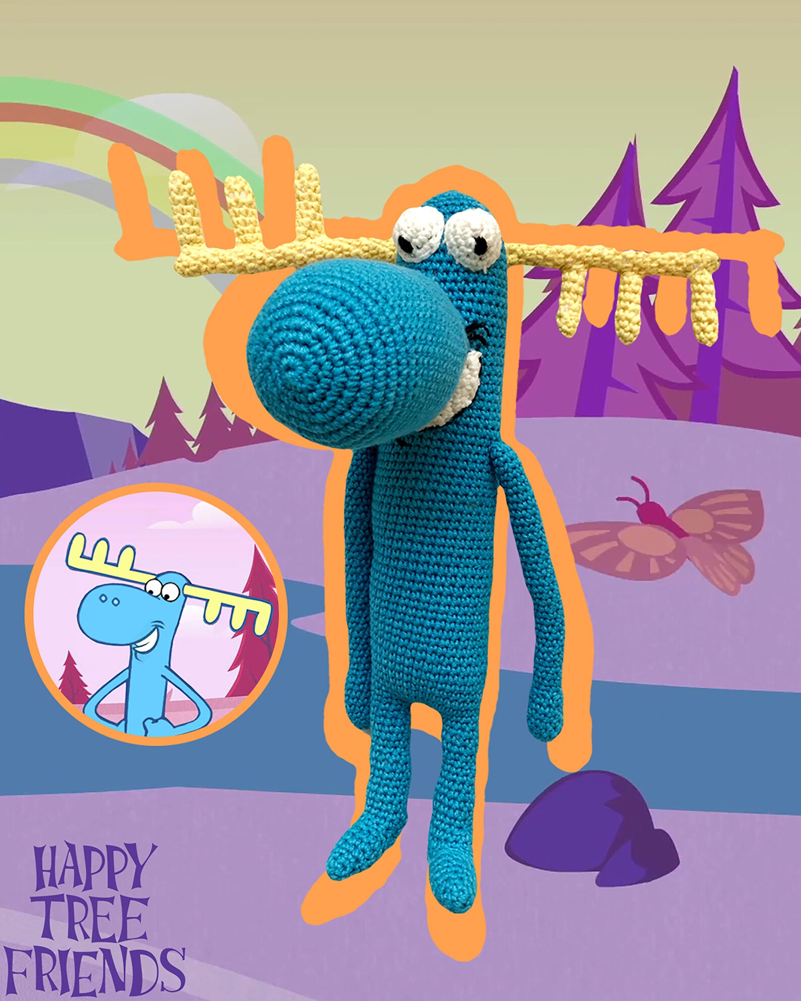 Lumpy Happy Tree Friends / Amigurumi Doll | Etsy