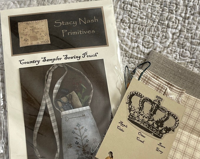 Country Sampler Sewing Pouch Kit by Stacy Nash Primitives This Kit Was ...