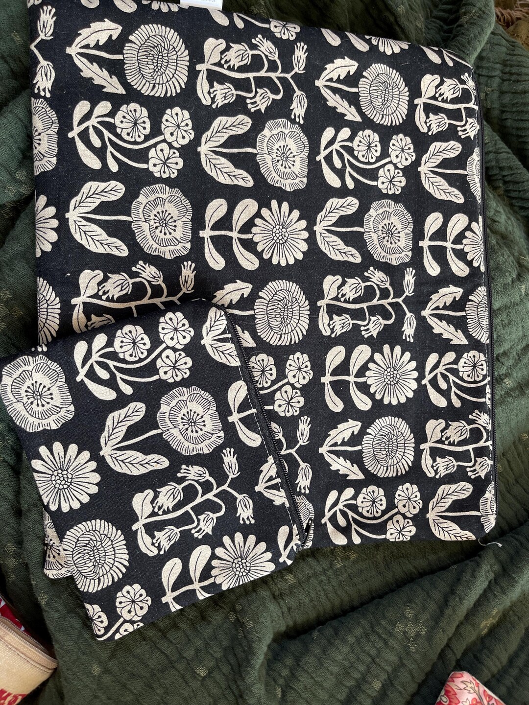 Quilted Project Bag for Cross Stitch and Embroidery by Evernote 12.5 ...