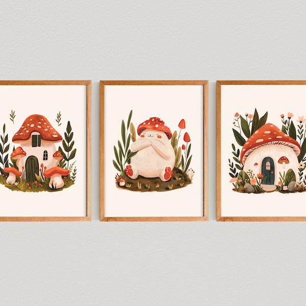 Wall Mushroom - Etsy