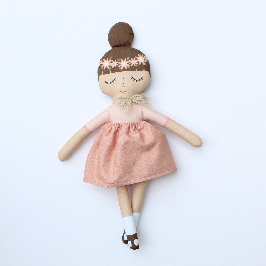 Olivia Handmade Doll Sewing Pattern - Make a Cloth Doll / Easy Sewing ...