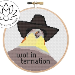 Wot in Ternation - Cross Stitch PATTERN -digital Download- Compatible ...