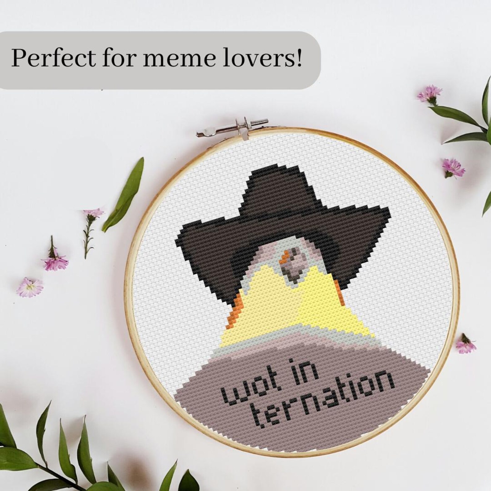 Wot in Ternation - Cross Stitch PATTERN -digital Download- Compatible ...
