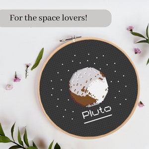 Pluto - Cross Stitch PATTERN - Digital Download - Compatible With ...