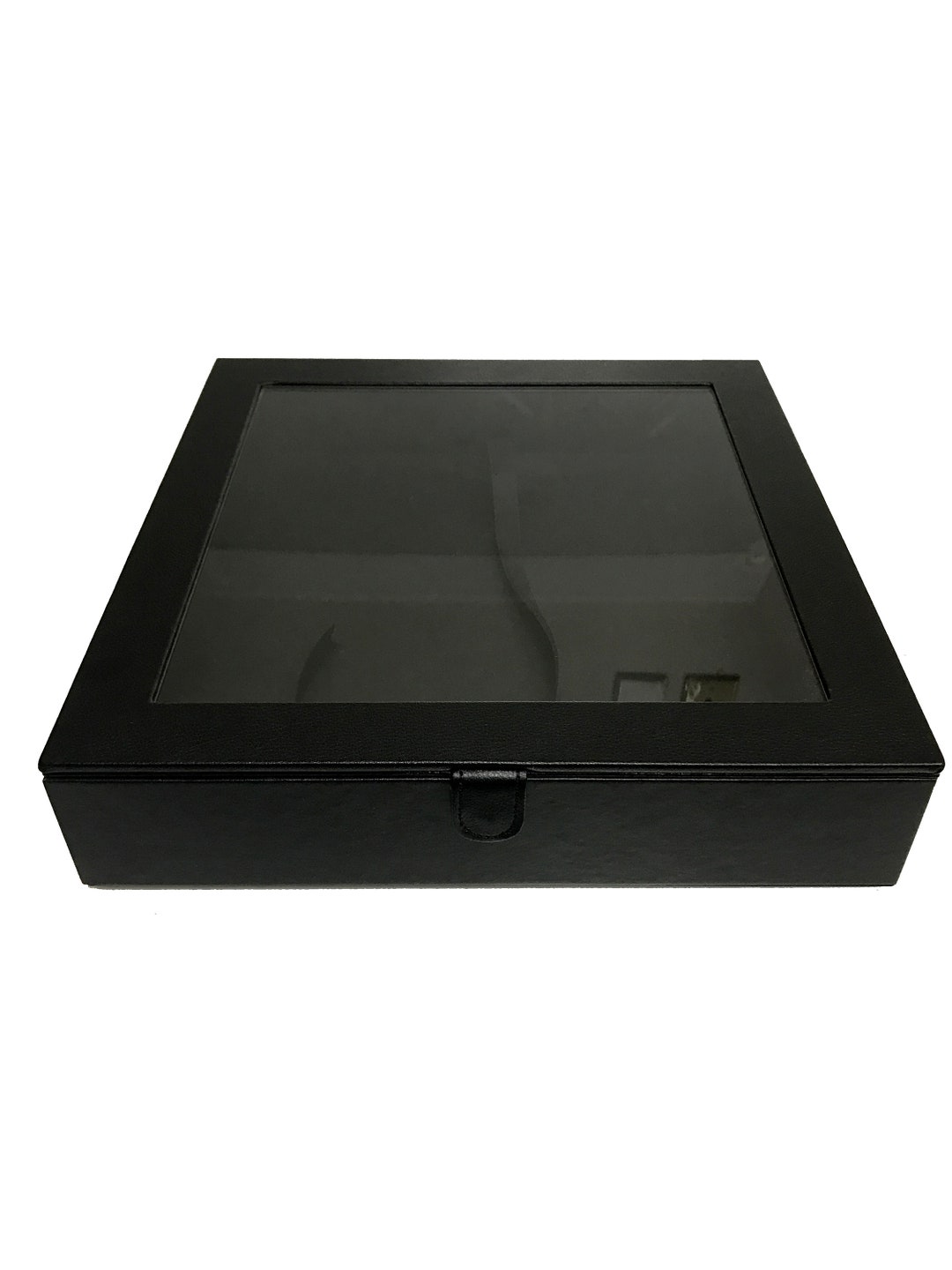 Clear Acrylic (see Through) Album Box (black Leatherette) - Etsy