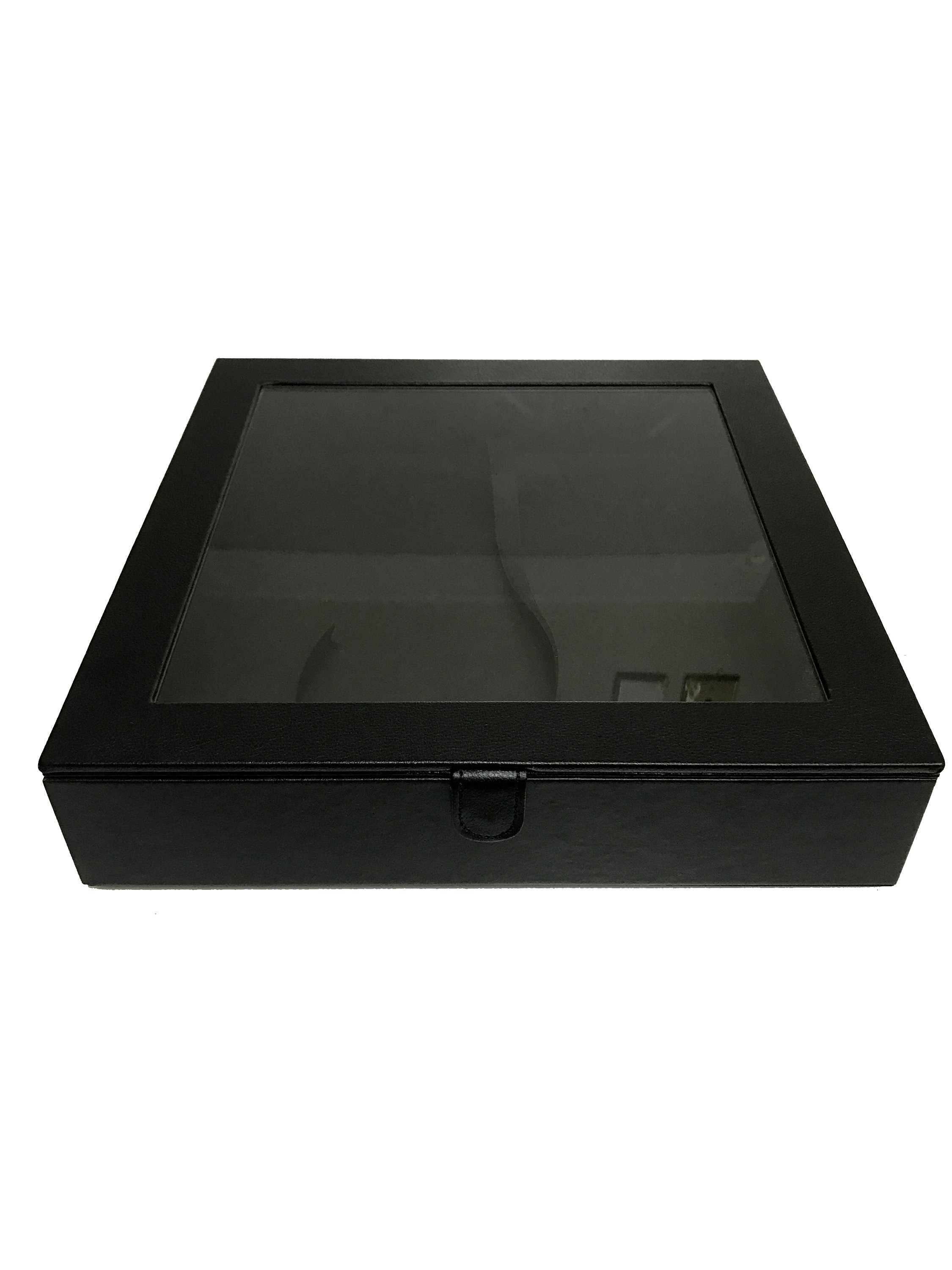Clear Acrylic (see Through) Album Box (black Leatherette) - Etsy