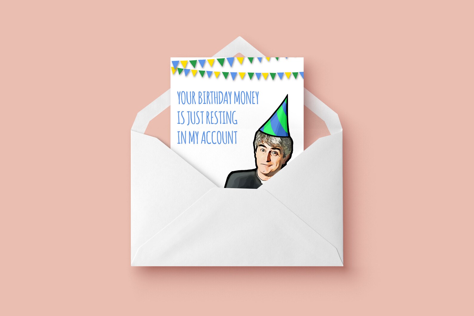 Father Ted Birthday Card | Father Ted | Personalised Birthday Card - Etsy