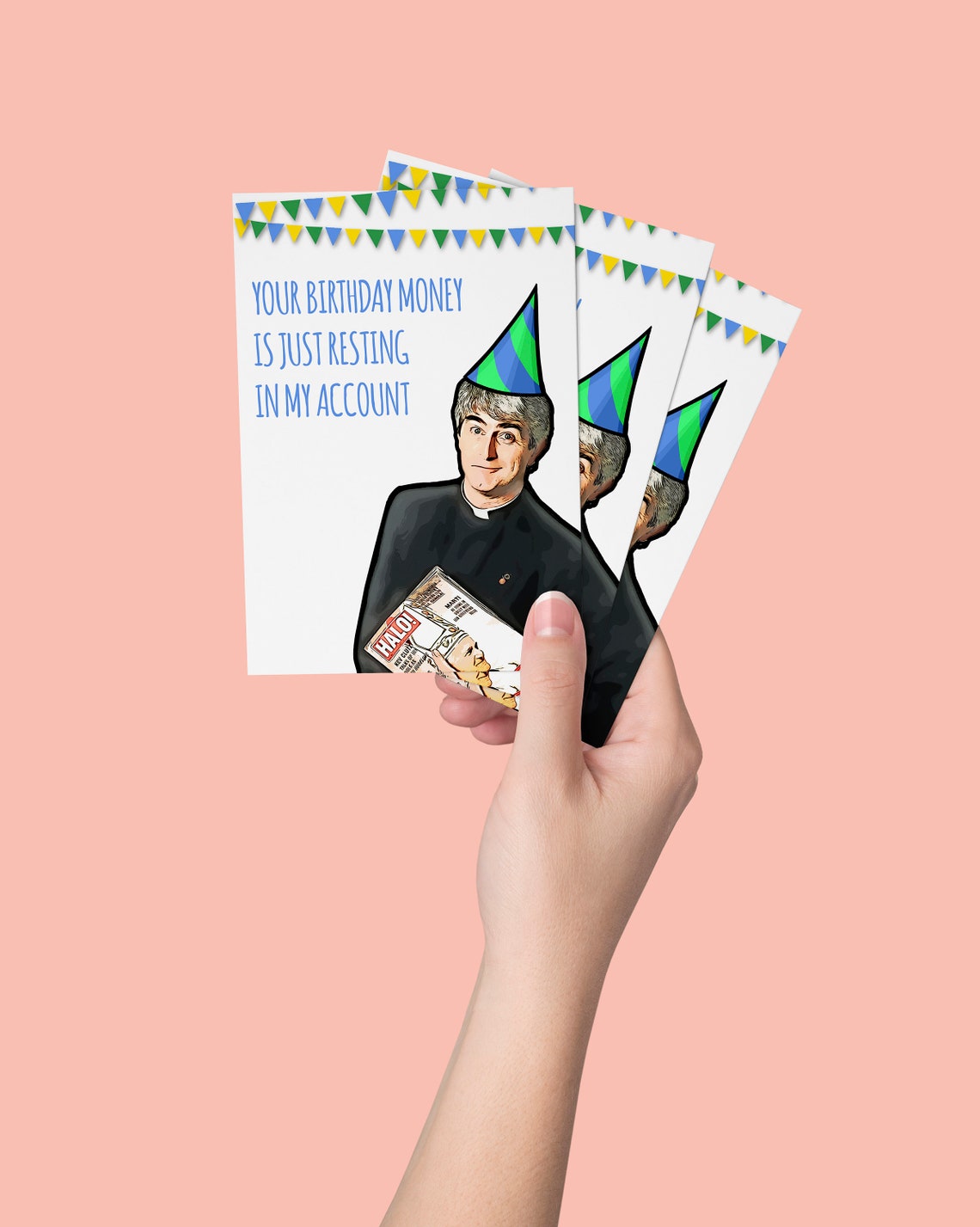 Father Ted Birthday Card Father Ted Personalised Birthday Card - Etsy