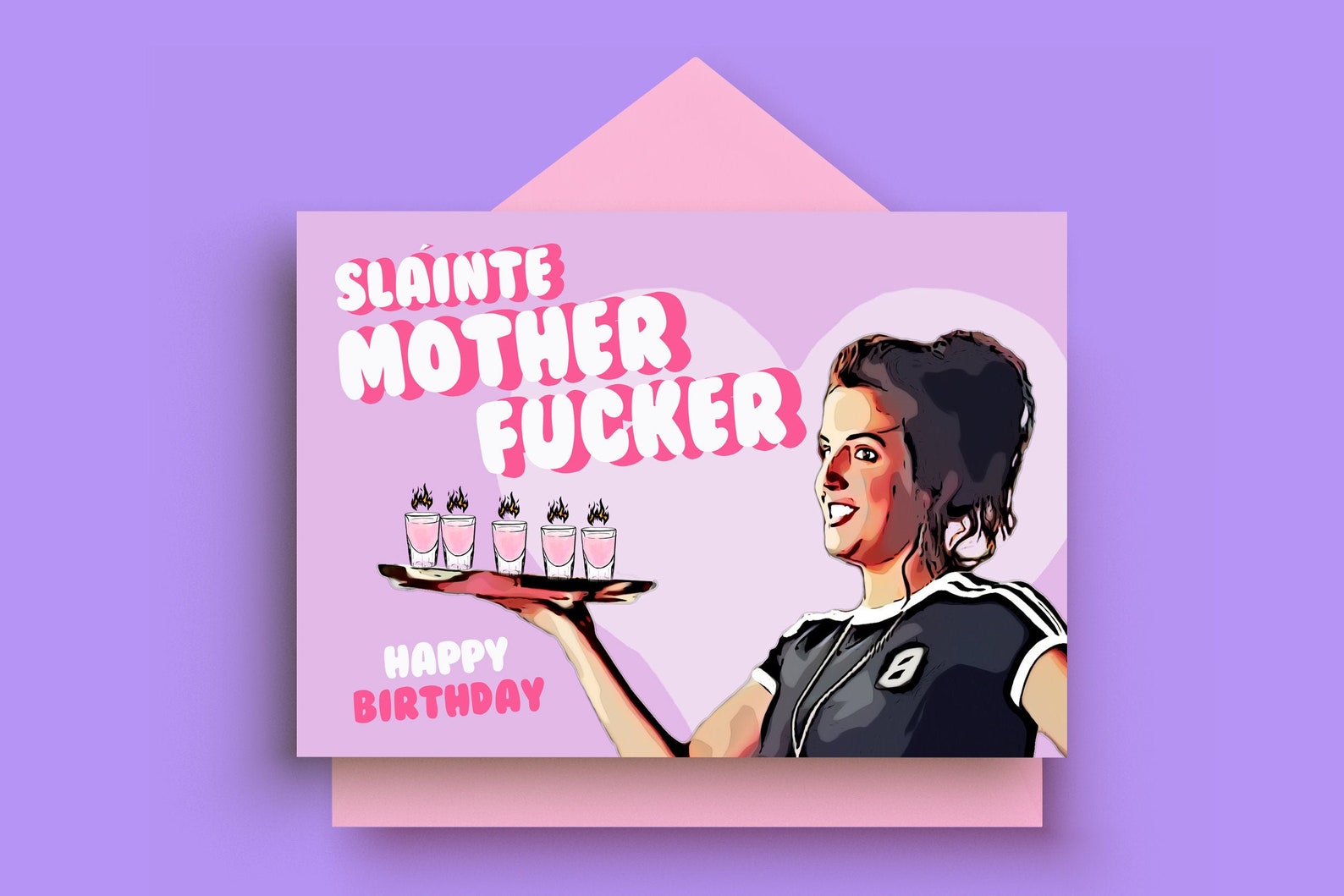 Derry Girls Birthday Card | Derry City | Slainte Card - Etsy
