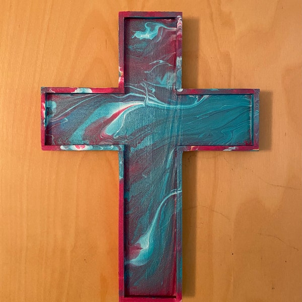 Hand Painted Wooden Crosses - Etsy