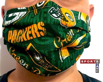 Face Mask Green Bay - Etsy
