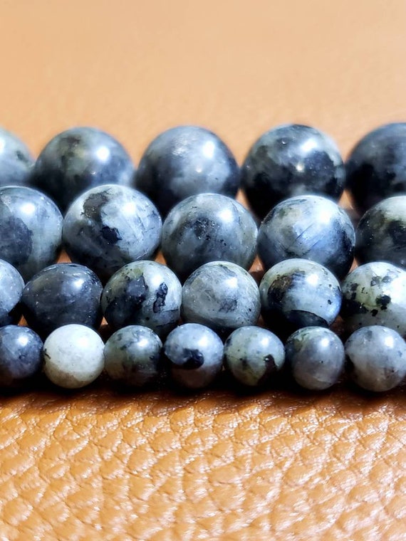 Larvikite Natural Beads | Etsy