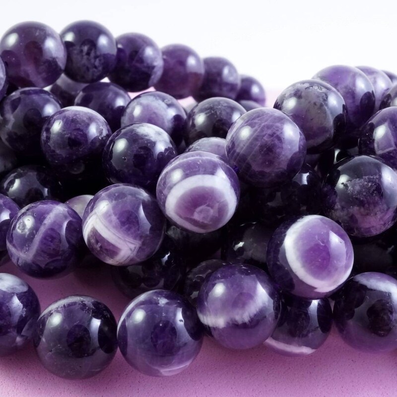 Smooth Amethyst - Etsy