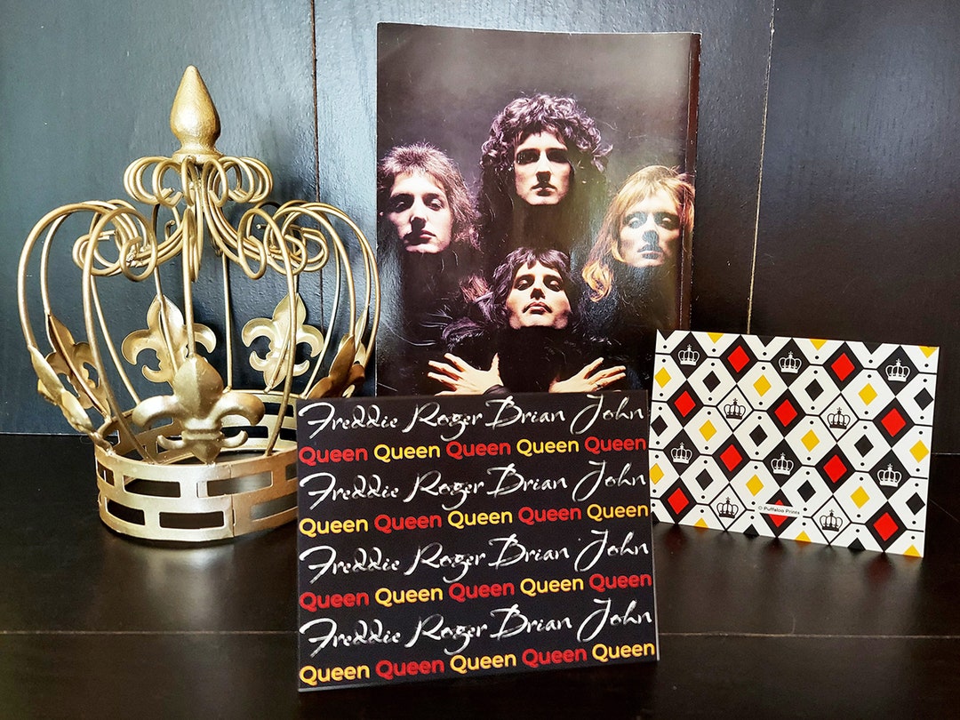 Queen Greeting Card Queen Band Card Queen Music Card - Etsy