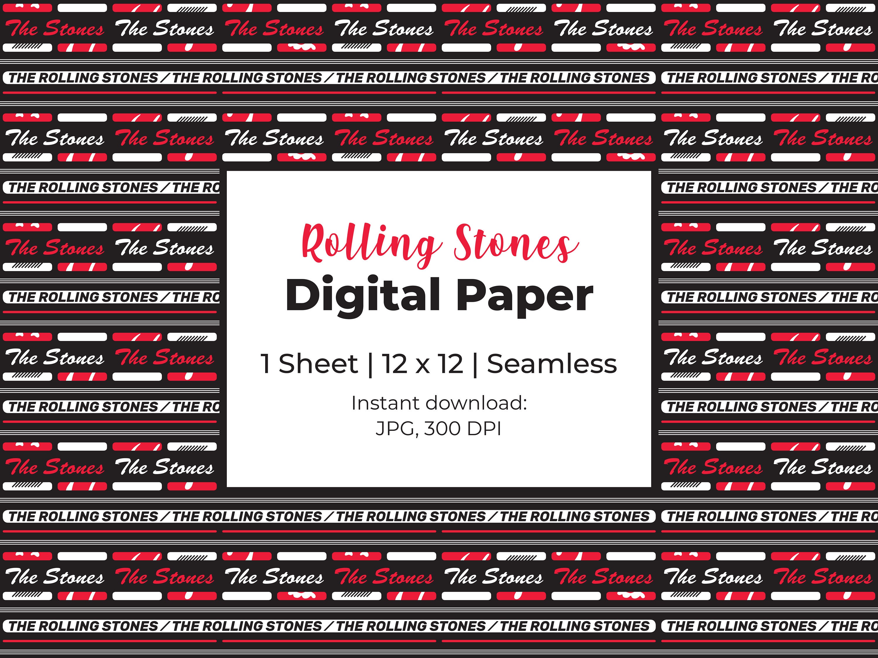 The Rolling Stones Paper Rolling Stones Music Art the Rolling Stones ...