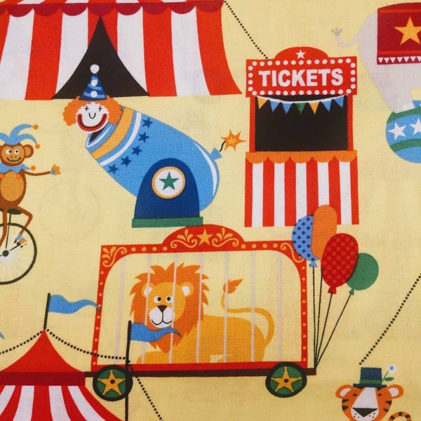 Circus Fabric - Etsy