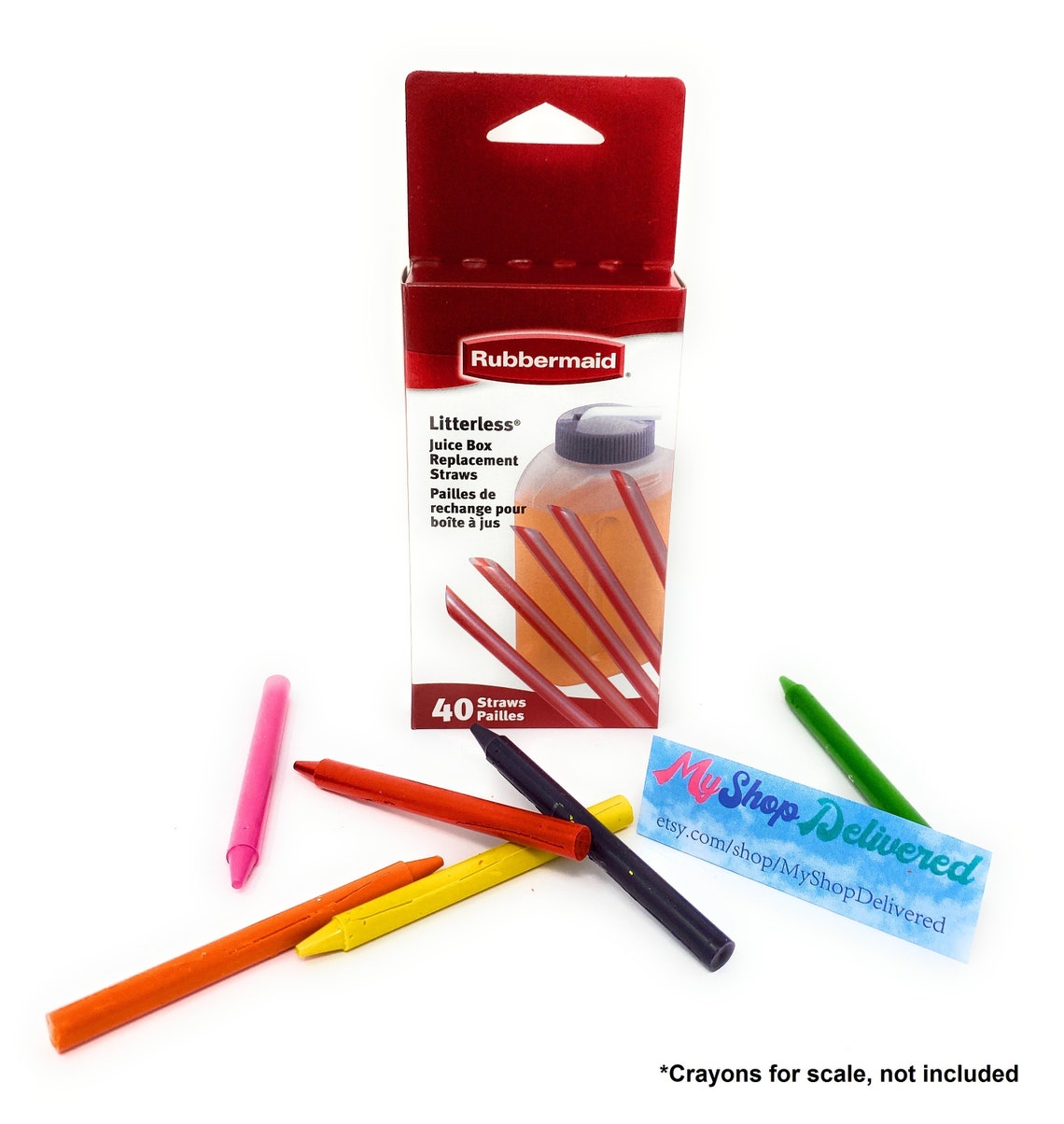 Rubbermaid Litterless Juice Box Replacement Straws box of 40 - Etsy