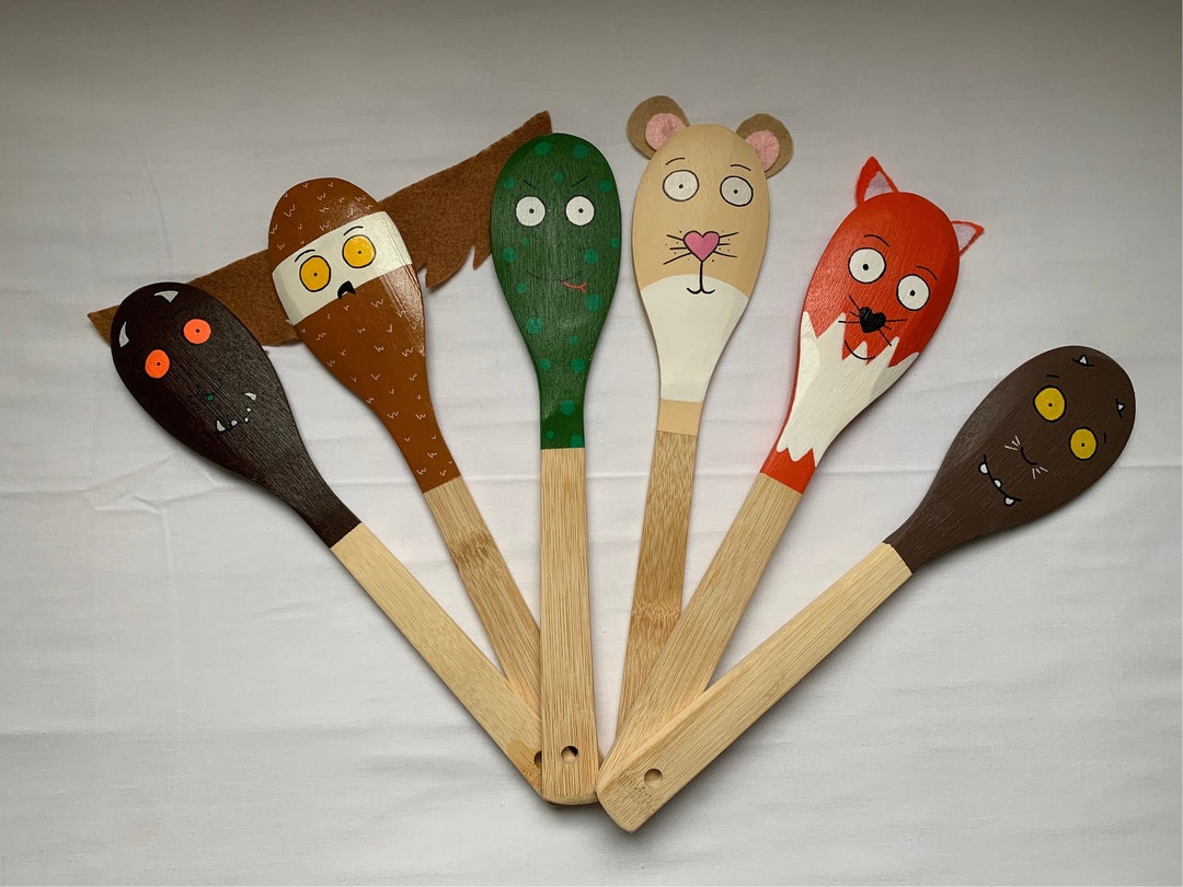 Gruffalo Bamboo Story Spoons - Etsy