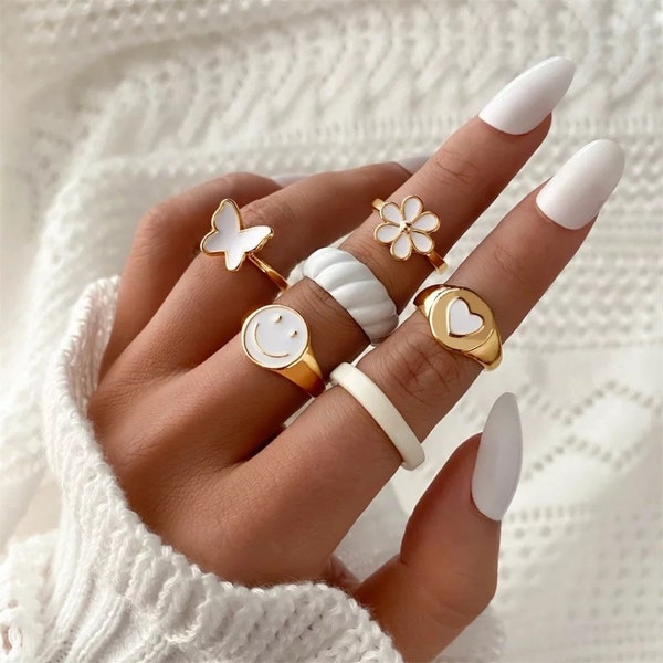 Aesthetic Rings - Etsy