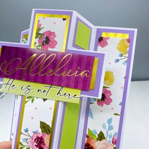 Easter, Pop up Card, Floral, Resurrection, Carolescardshop, Display ...