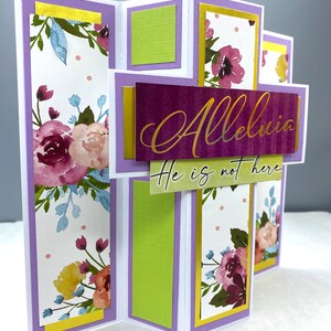 Easter, Pop up Card, Floral, Resurrection, Carolescardshop, Display ...