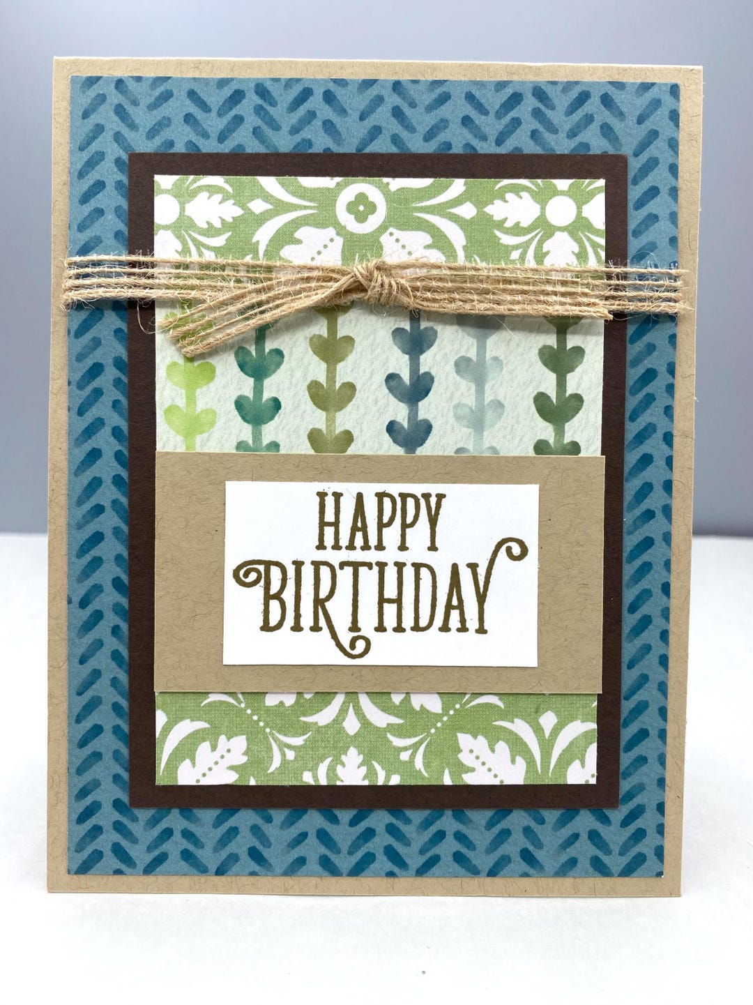 Birthday Card, Gender Neutral, Guy Card, Carolescardshop, Stampin Up ...