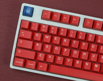 Red Theme Keycap Set - Etsy