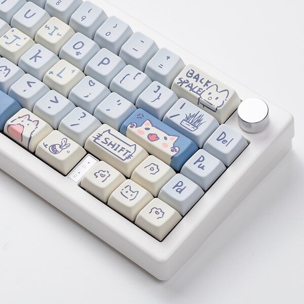 Cute Cat Keyboard Keycaps - Etsy UK