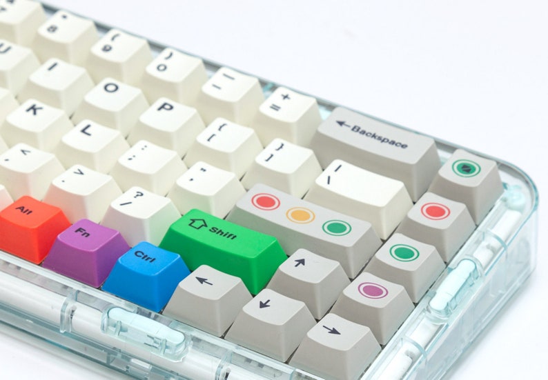 140PCS Traffic Lights Keycap Set Vintage Colorful Keycap Set - Etsy