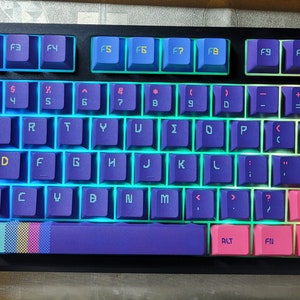 152PCS Back the Game Theme Keycaps ,personalized Keycaps, Cherry Keycap ...