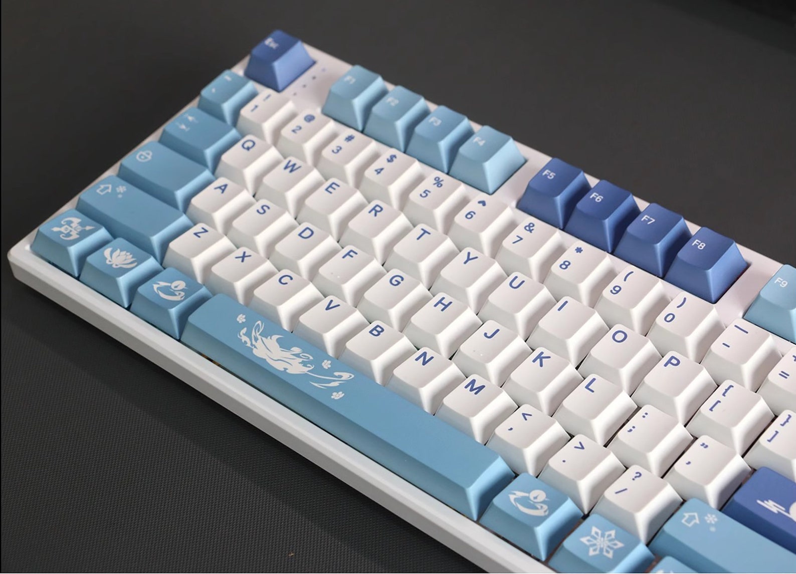 142PCS Seasonable Rain Theme Keycap Setanime Keycapsblue - Etsy