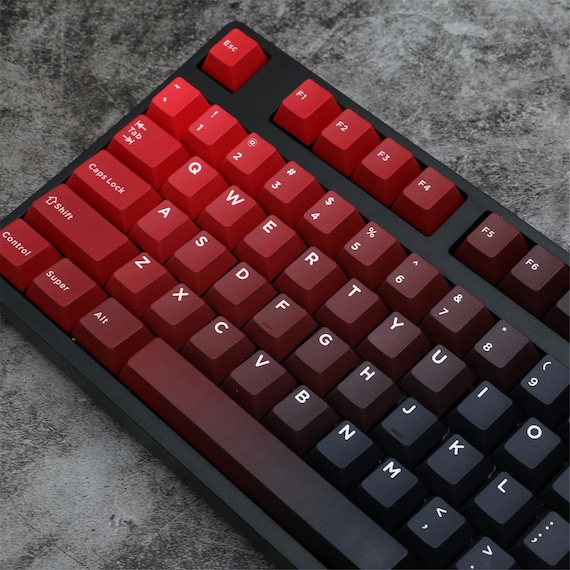 Red And Black Keyboard