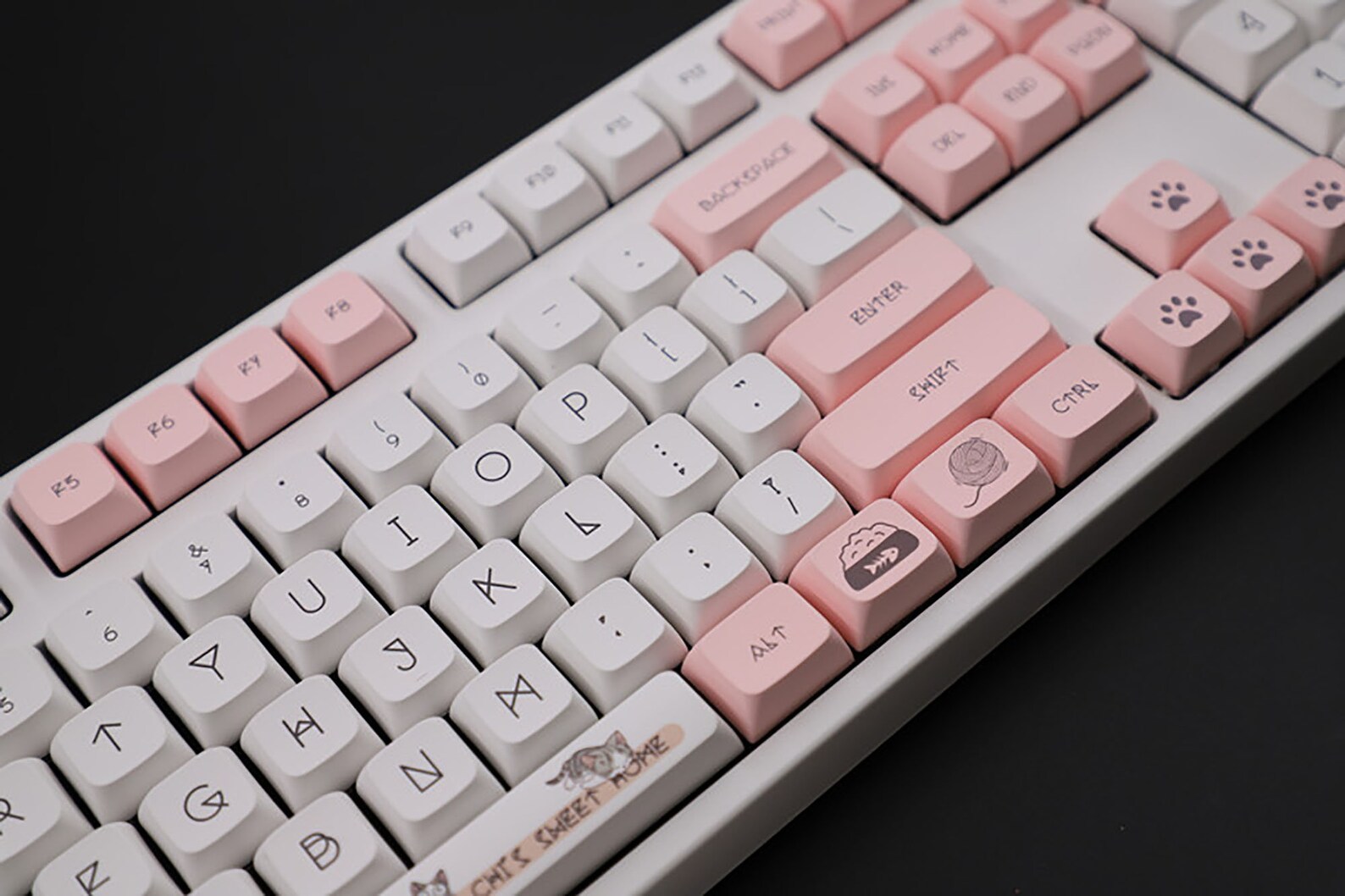 139pcs Cute Pink Cats Theme Keycap Pink Keycap XDA Profile - Etsy