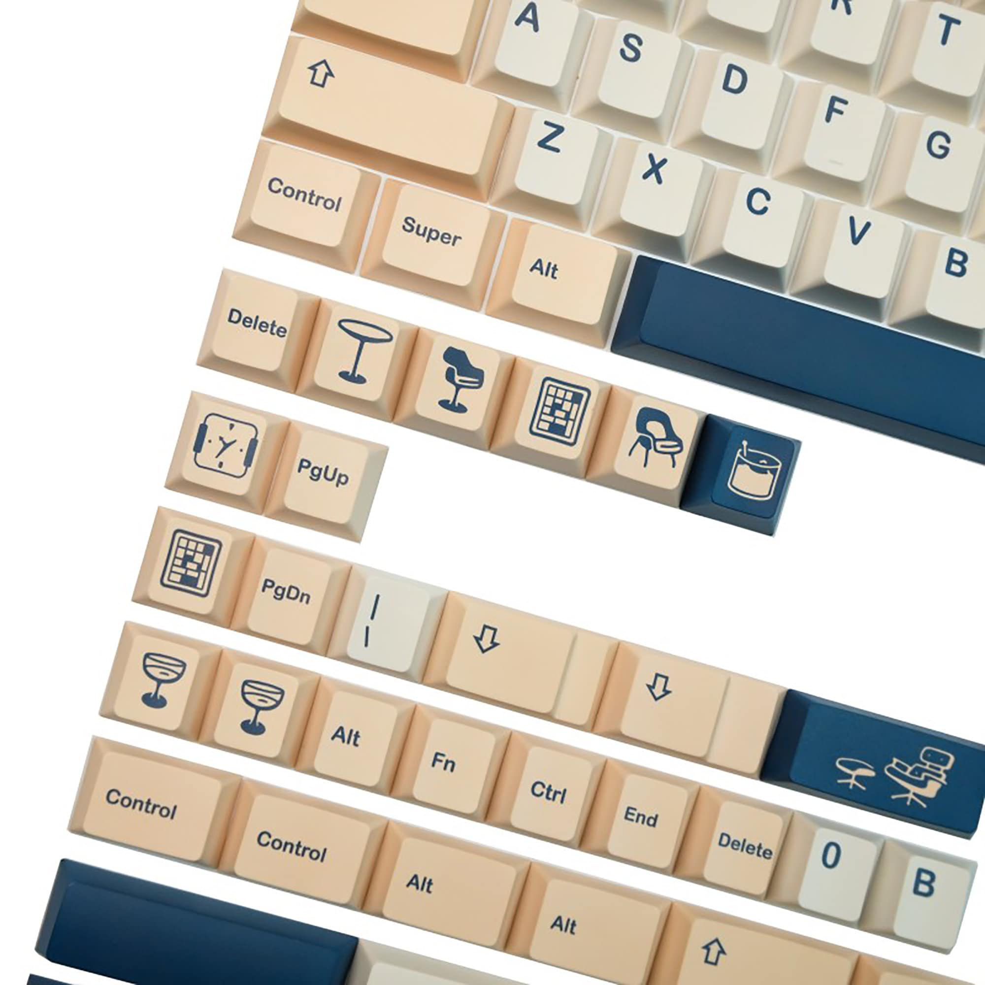 140PCS GMK Birch Theme Keycap Set Vintage Personalized - Etsy Australia