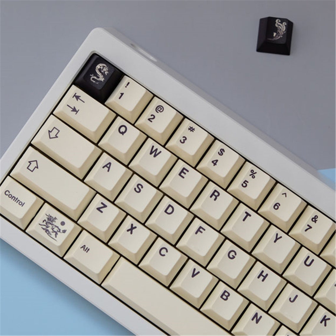 143pcs Chinese Dragon Theme Keycap Set Minimalism Keycap PBT | Etsy