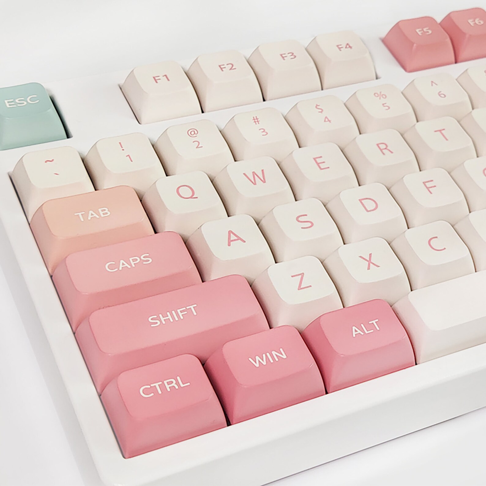 133PCS Butterfly Sunset Theme Keycap Set Pink Gradient - Etsy