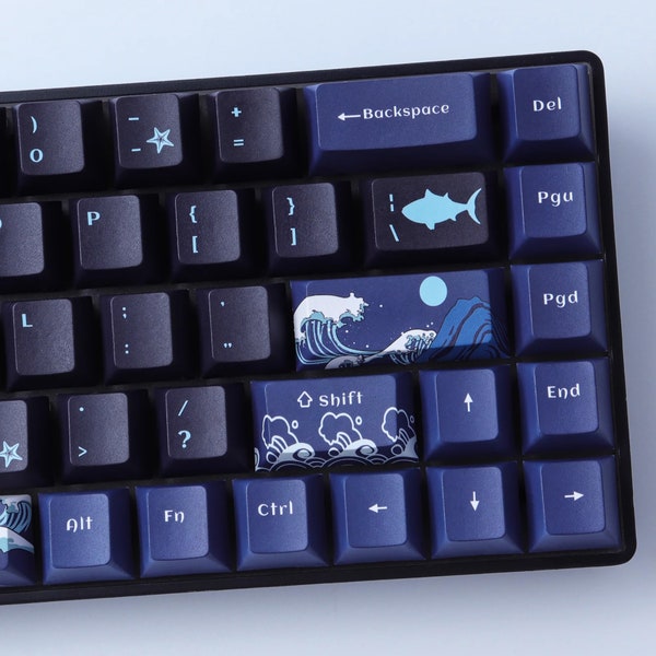 Coral Sea Keycaps - Etsy